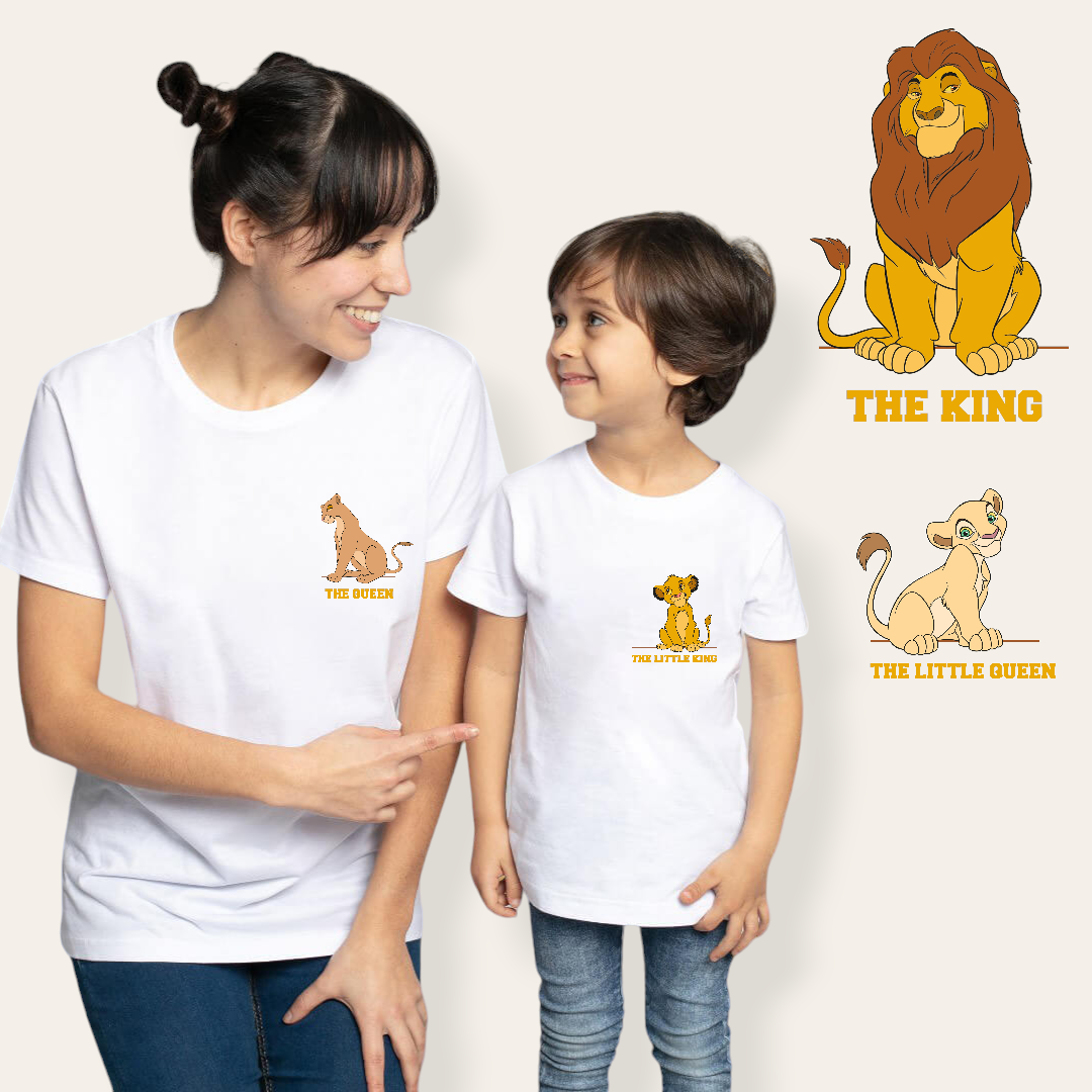 Camiseta Rey León Mini para toda la familia Camiseta igual para madre e ...